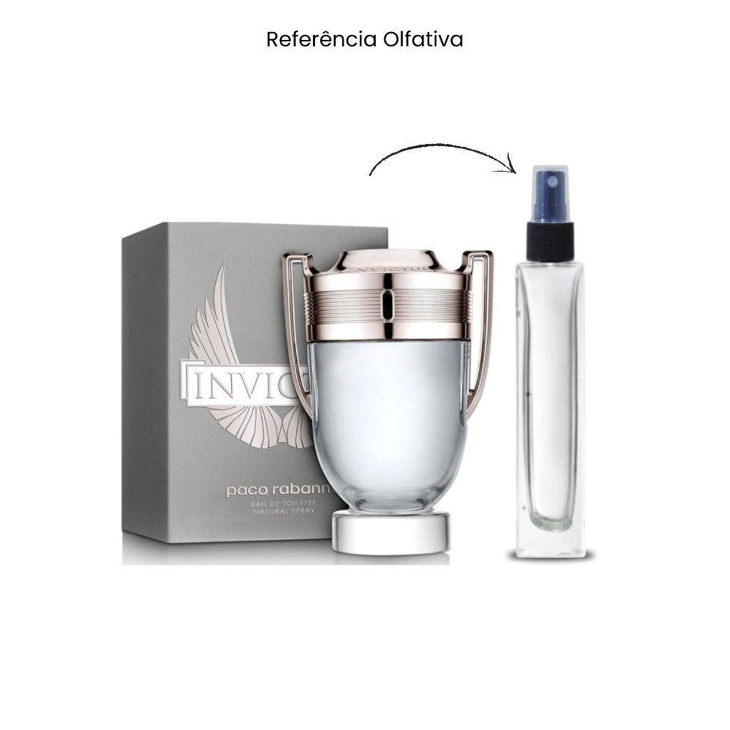Perfume Invincible 50ml Concentração Parfum Inspiração Perfume Invic ...