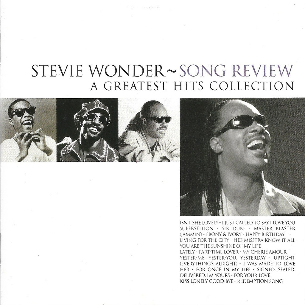 Stevie Wonder - Song Review / A Greatest Hits Collection | Shopee Brasil