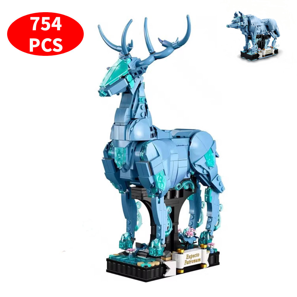700 + pcs Wizarding World Moc Bricks Fit Legos 76414 Patronus Harry ...