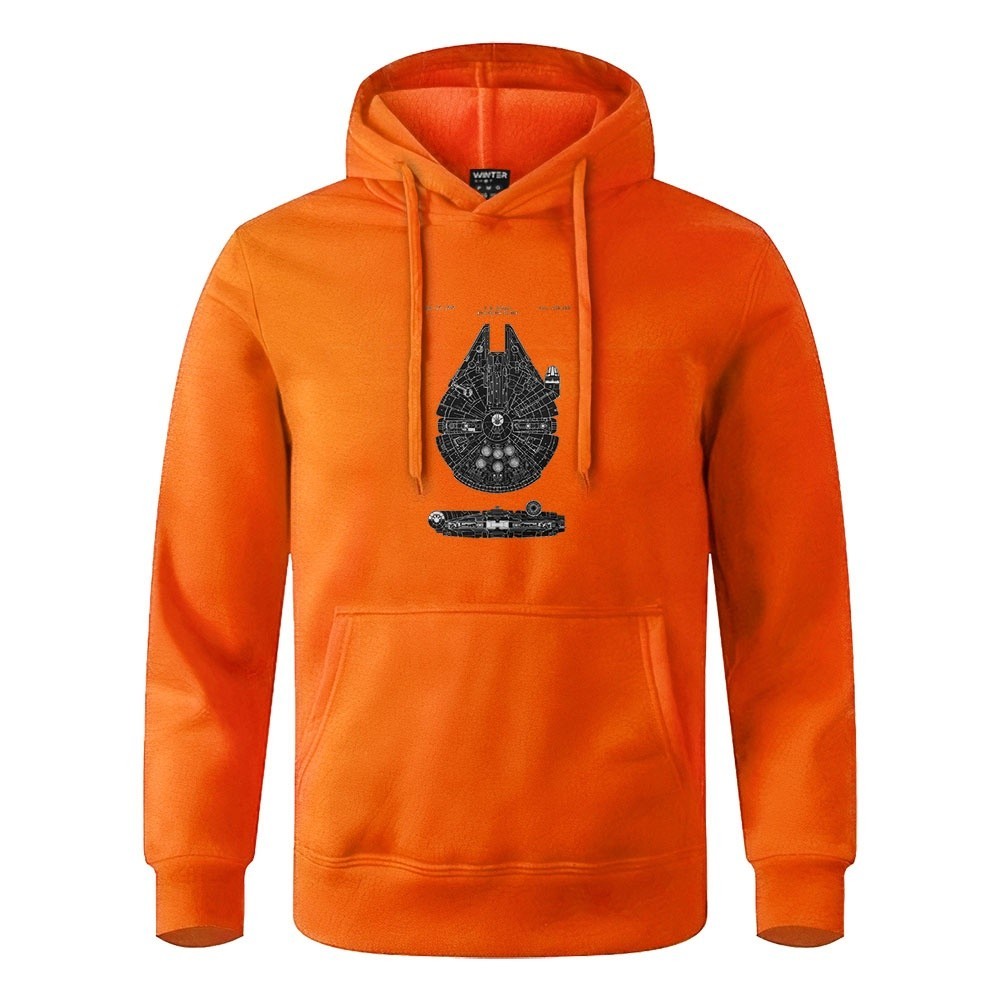 Blusa de Moletom Masculina Adulto Star Wars Mod 1 Tecido Grosso Com ...