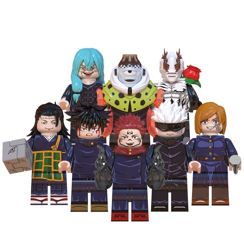 Compatível com Lego Anime Anime Spell Fighting Series Terceira Festa ...