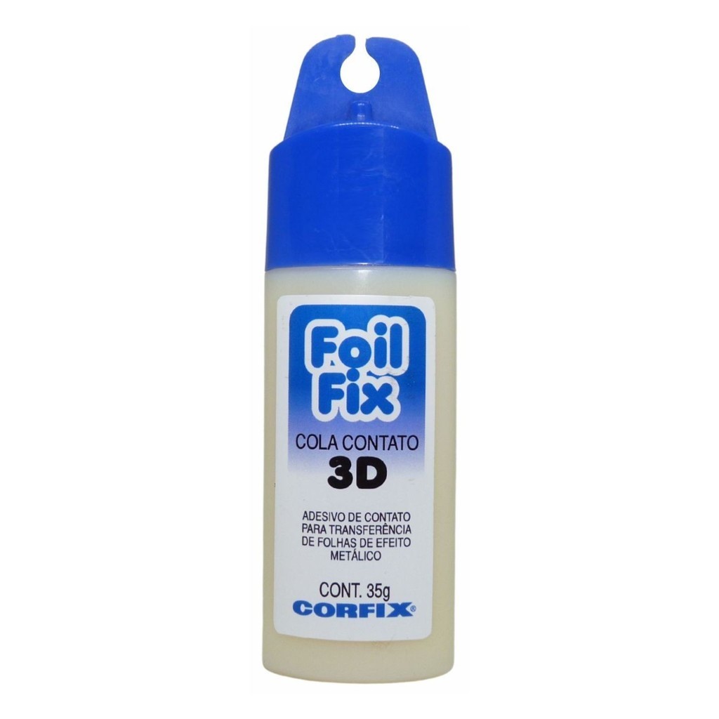 COLA CONTATO FOILFIX P/ FOLHA OURO 3D 35G CORFIX | Shopee Brasil