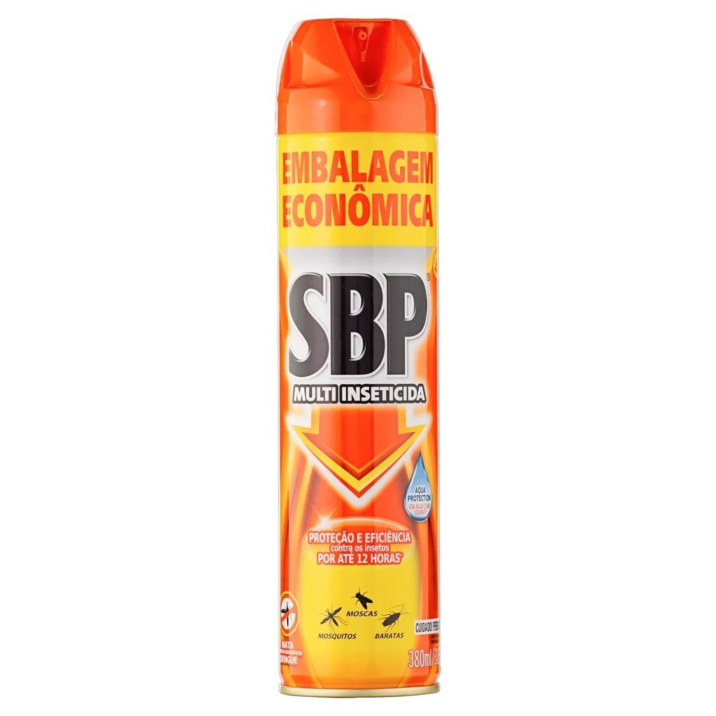 Multi inseticida Sbp Sem Cheiro Embalagem Econômica 380ML | Shopee Brasil