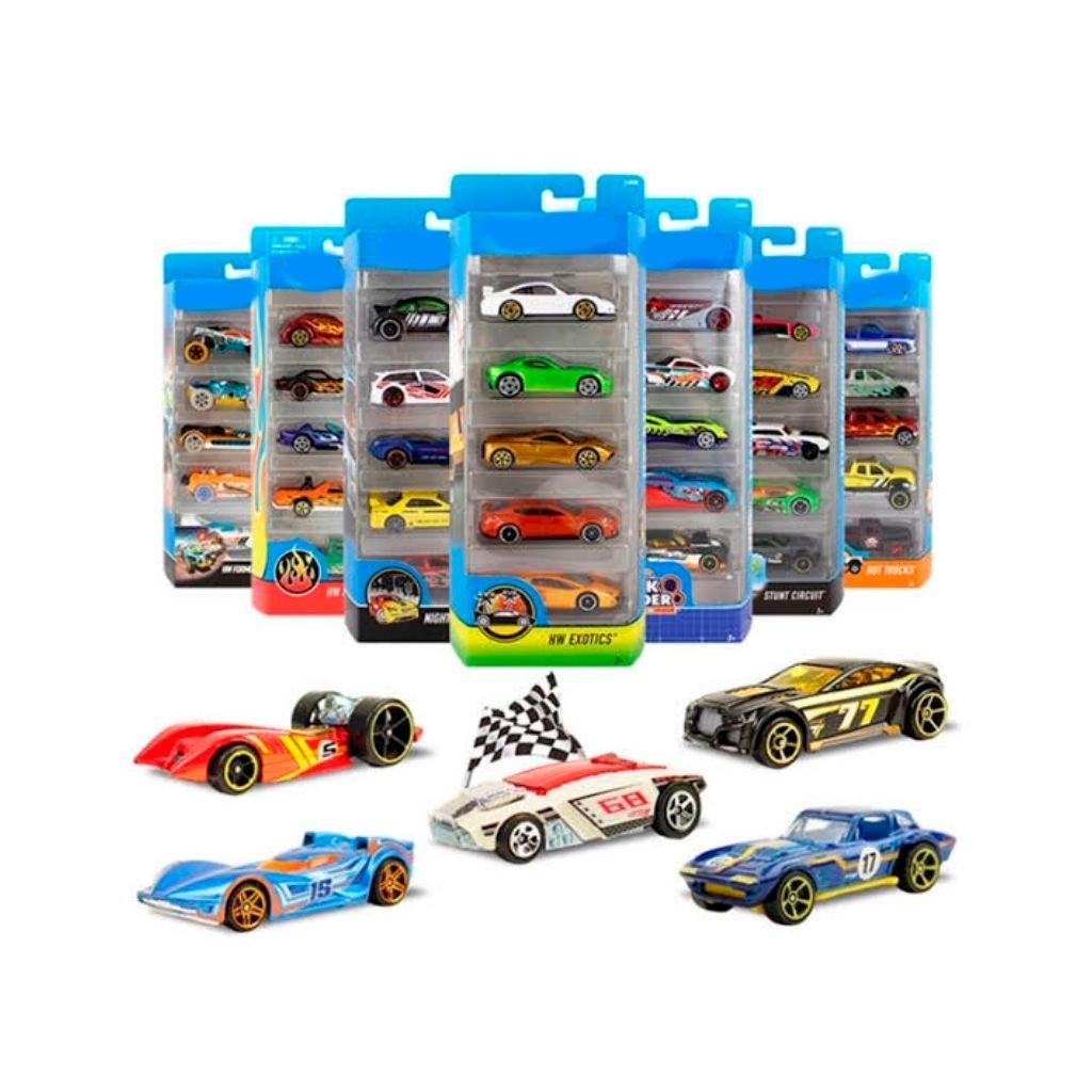 Kit's 3 / 5 / 10 carrinhos sortidos miniaturas colecionável | Shopee Brasil