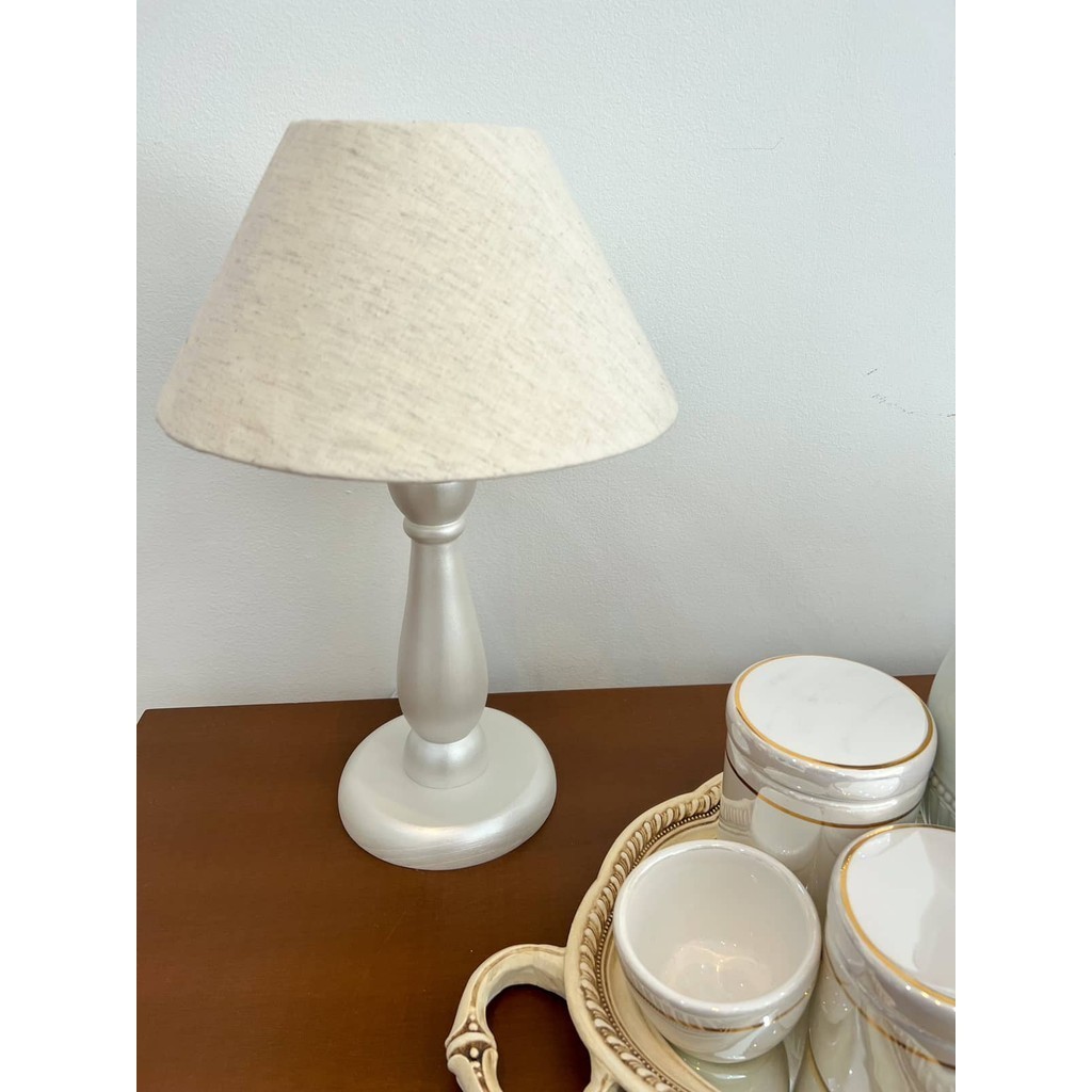 Abajur Simples Perolado | Shopee Brasil