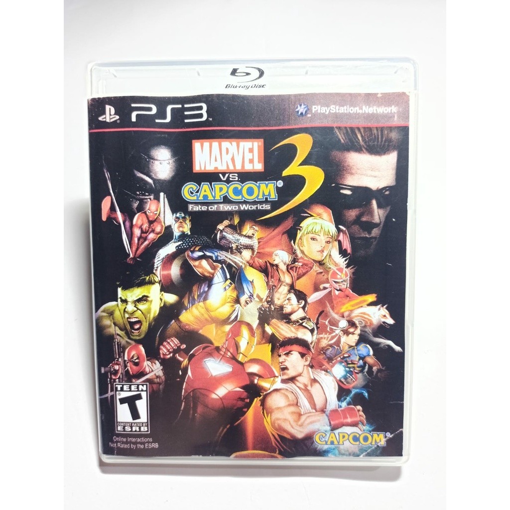 Marvel Vs Capcom 3: Fate Of Two Worlds - Mídia Física - Ps3 | Shopee Brasil