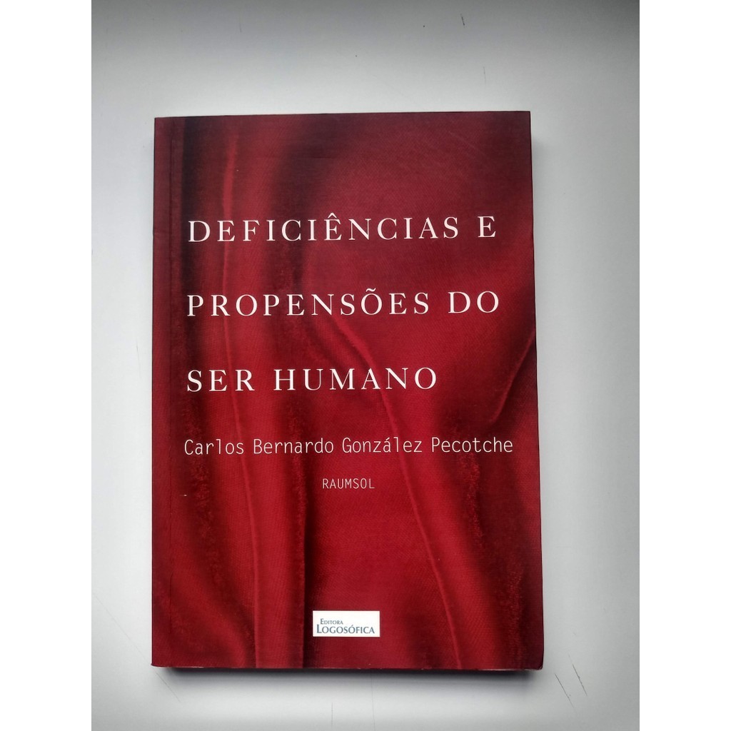 Livro Deficiências e Propensões do Ser Humano O263 | Shopee Brasil