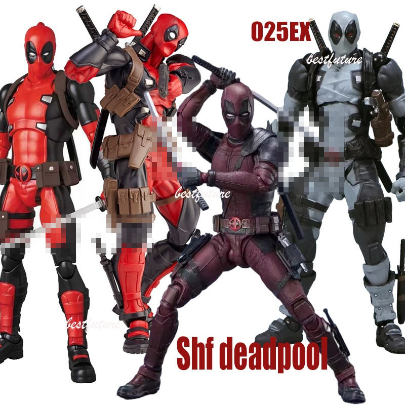 Shf Deadpool 2.0 025EX Marvel Legends X-men Dead Pool Ação Figura ...