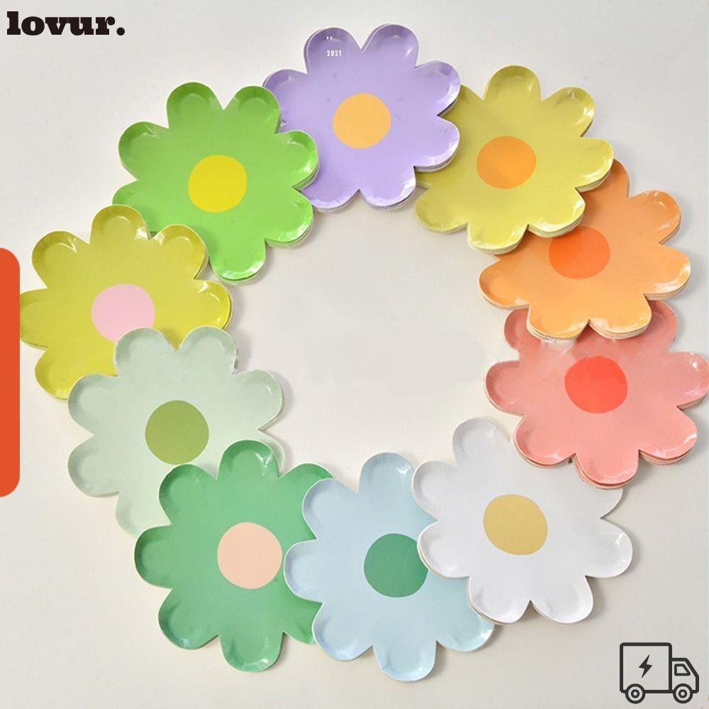 LOVUR 10 Peças Prato De Jantar De Flores , Talheres Pequenos Para ...