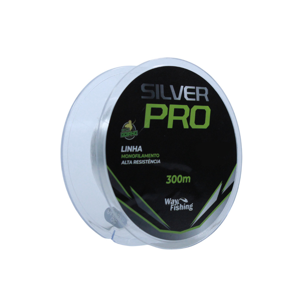 Linha Way Fishing Silver Pro Estilo Goiano Mono 300m | Shopee Brasil