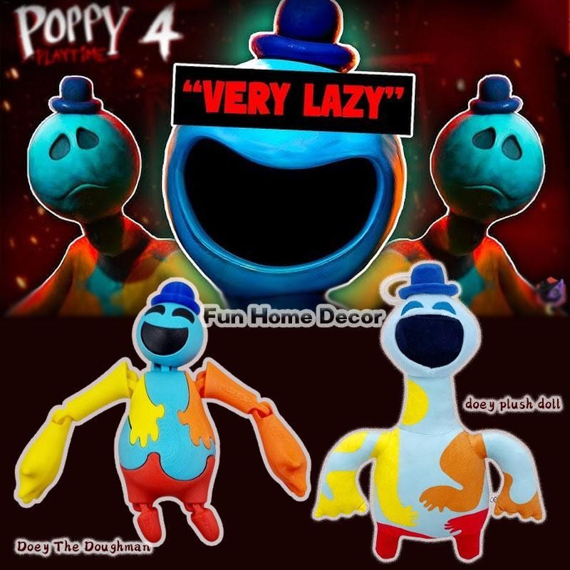 Poppy Playtime:Chapter 4 doey/Pianosaurus The Doughman Ação Impressa Em ...