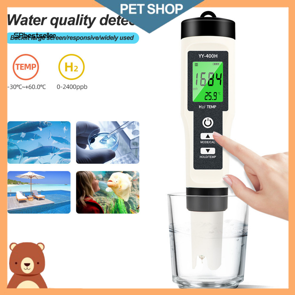Water Purity Tester Digital Hydrogen Meter Portable Quality Ph for ...