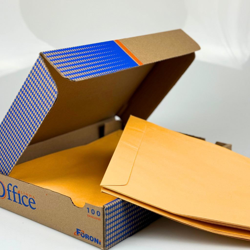 Envelope Foroni Ouro A4 100 Unidades Escritorio Casa | Shopee Brasil