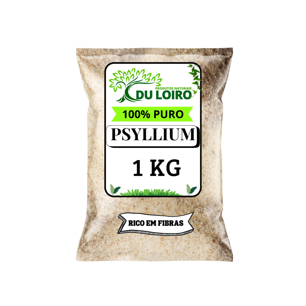 Psyllium Premium 100% Puro 1kg | Shopee Brasil