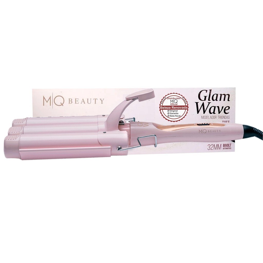 Modelador Triondas Mq Beauty Glam Wave - Bivolt | Shopee Brasil