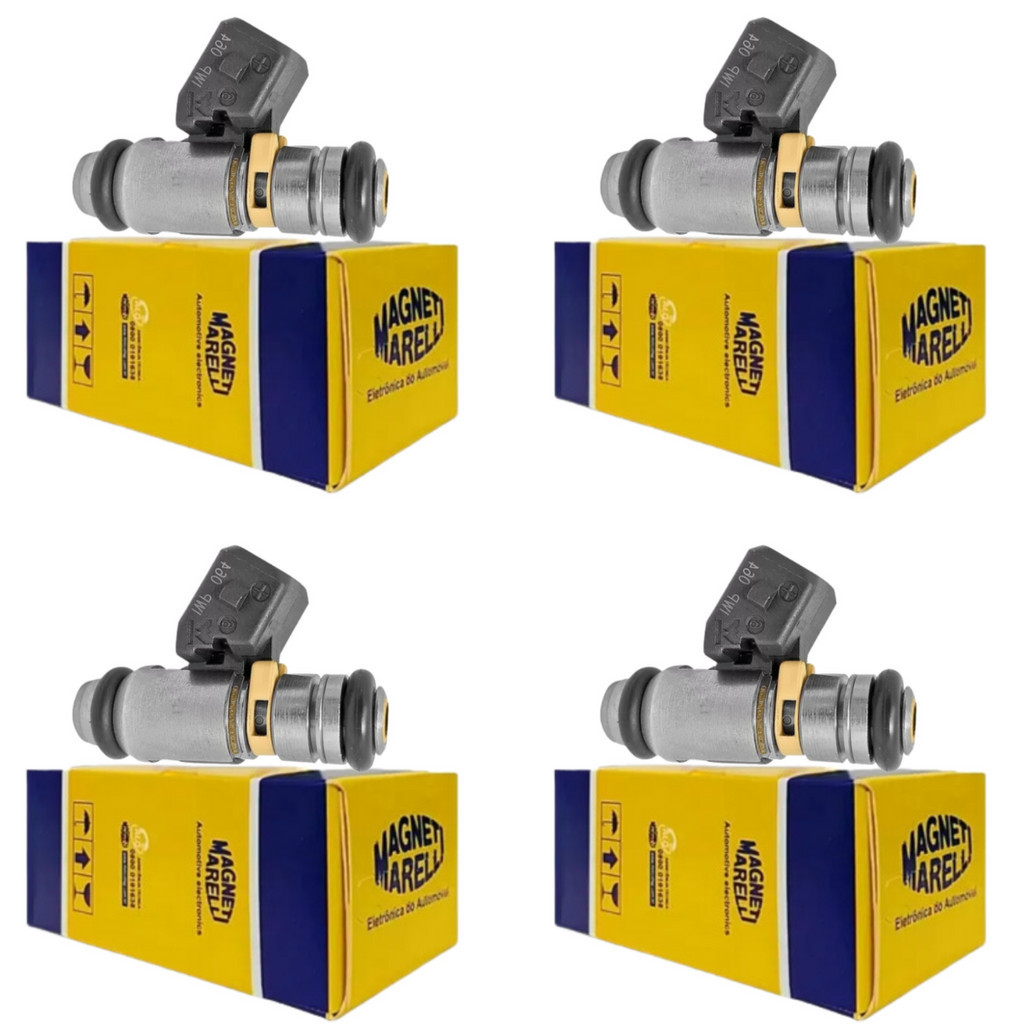 4 Bico Injetor Palio Siena Strada Doblo Brava1.6 16V IWP064 | Shopee Brasil