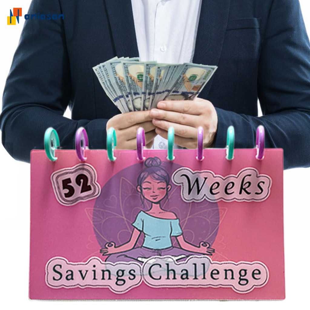 Budget Binder Savings Bound Challenge Journal 52 Week Money Saving ...