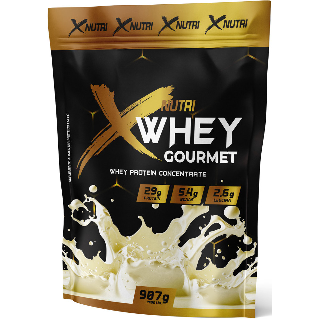 Whey Gourmet X Nutri 907g Deliciosos Sabores | Shopee Brasil