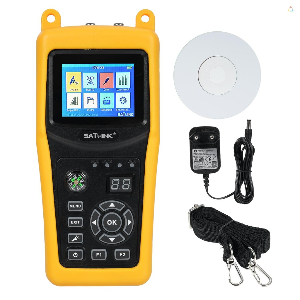 Satlink ST-5032 DVB-S2/S ISDB-T J83B Medidor Localizador De Sinal De ...