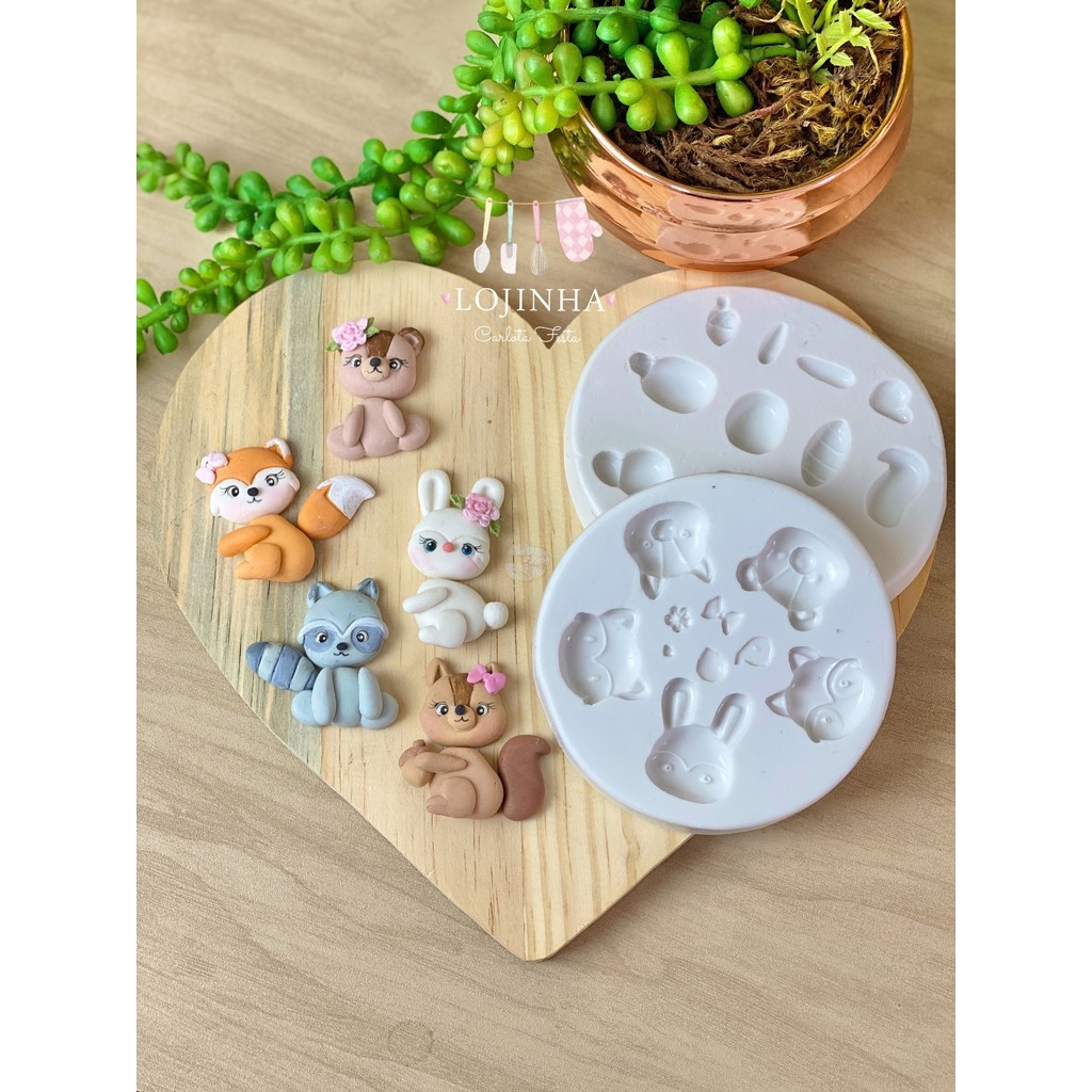Molde Bosque Mini - completo | Shopee Brasil