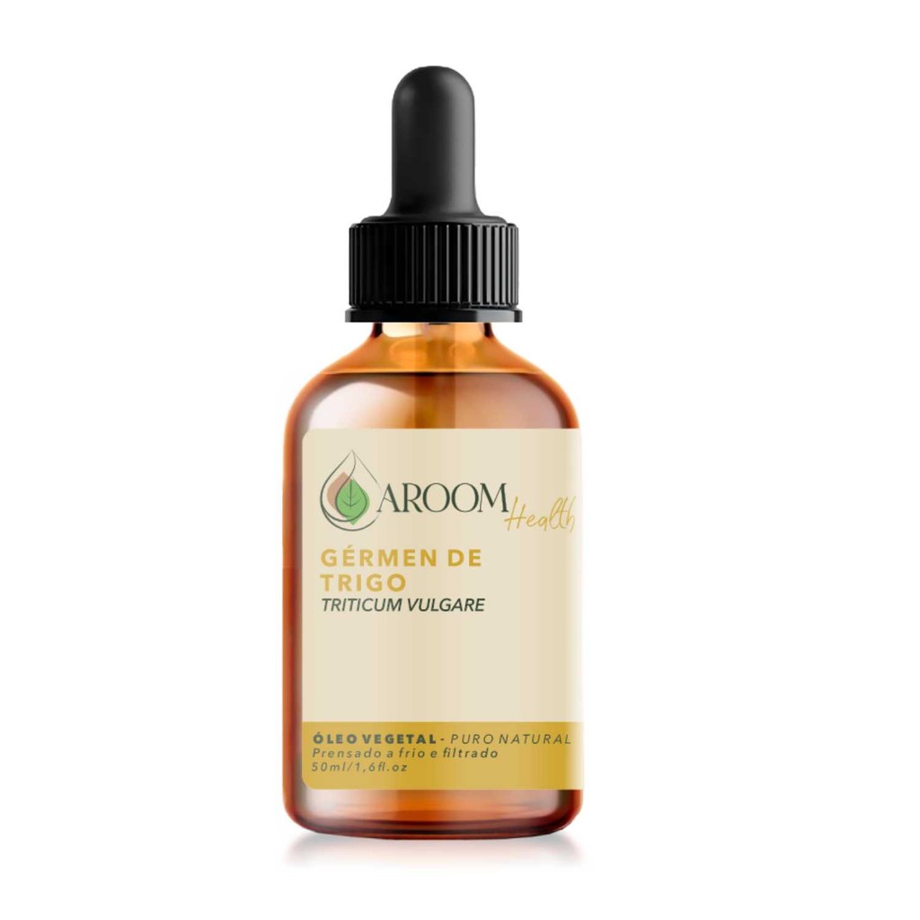 Óleo vegetal de Gérmen de Trigo 100% puro natural - 50 ml | Shopee Brasil