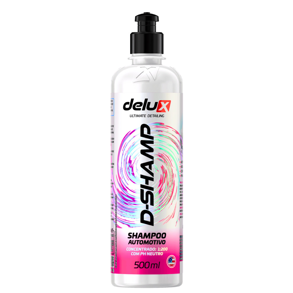 Shampoo Automotivo D-Shamp Lava-Autos 500ml Concentrado DeluX | Shopee ...