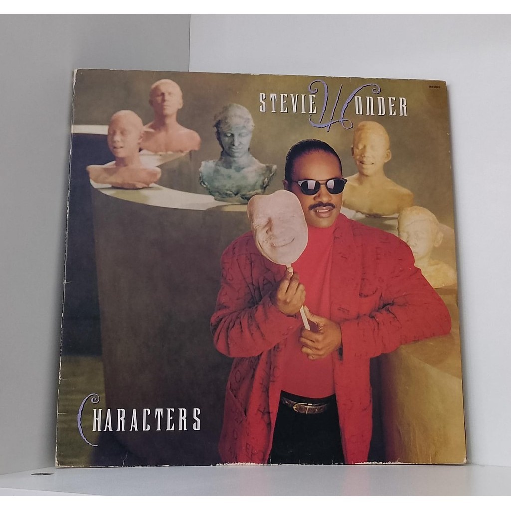 Lp Stevie Wonder Characters com Encarte Interno | Shopee Brasil
