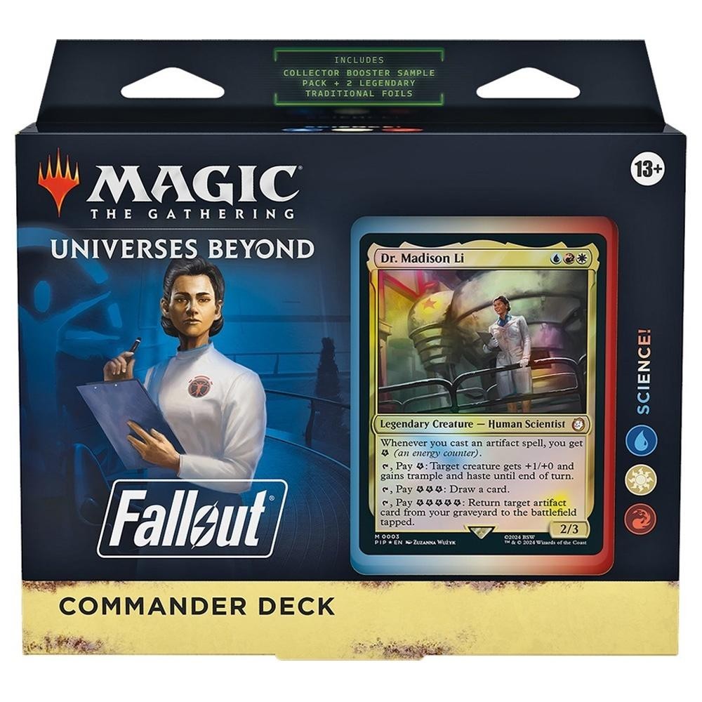 Deck Commander Magic Fallout Science! Mtg Baralho Completo | Shopee Brasil