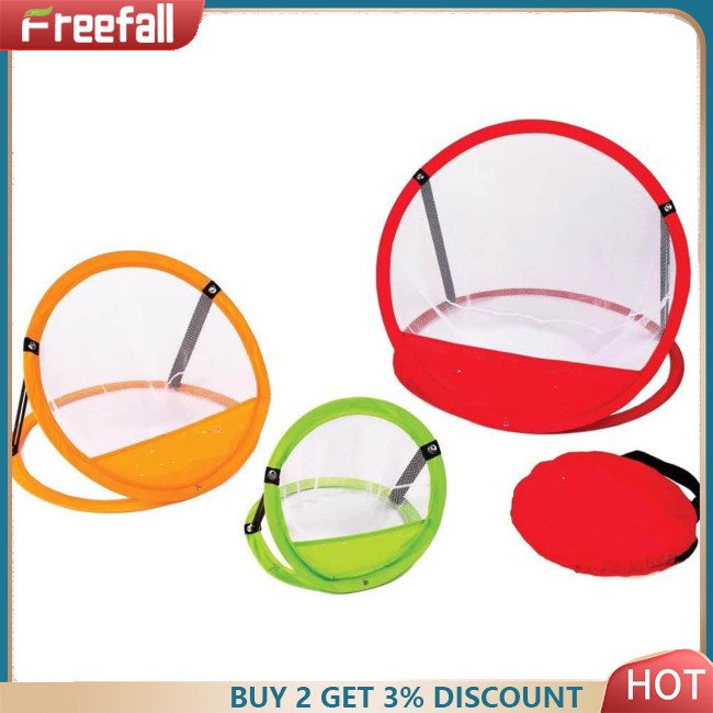 FreeFall 3pcs Prática De Golfe Chipping Net Pop Up Golf Target Cages ...