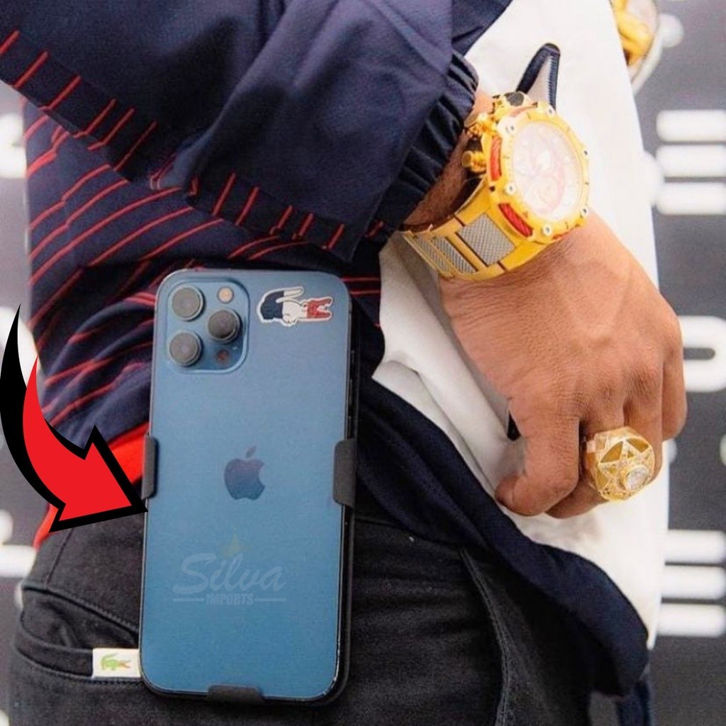 Suporte de Cintura Mc Poze para IPhone 6 plus 7 8 plus Xr 11 11 pro Max ...