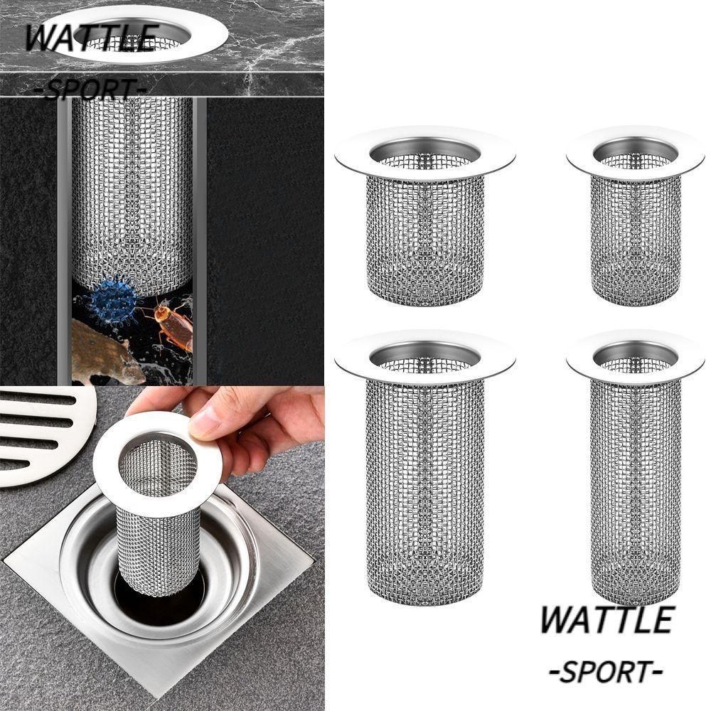 WATTLE Filtro De Drenagem De Piso Malha De Aço Inoxidável Anti-Cogging ...