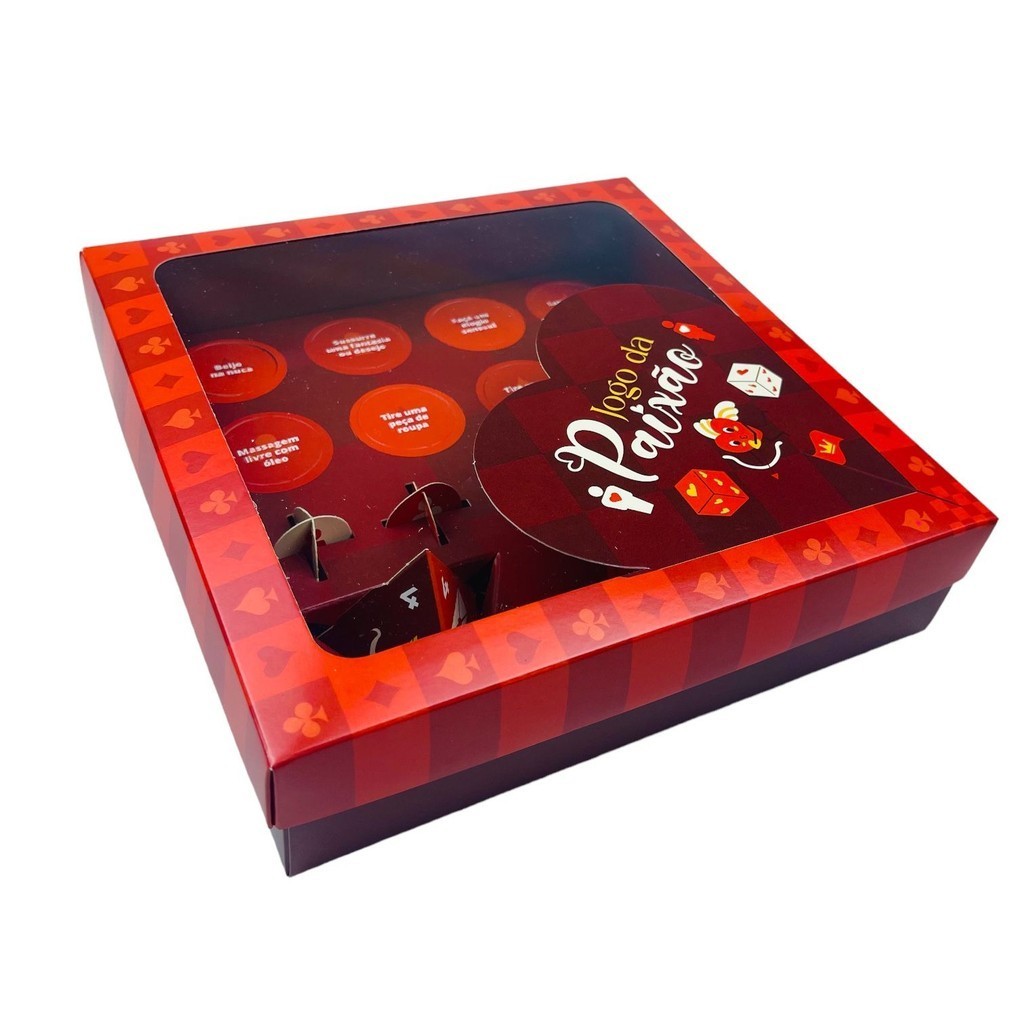 5 CAIXA JOGO DA PAIXAO 5x20x20 cm 4938 | Shopee Brasil