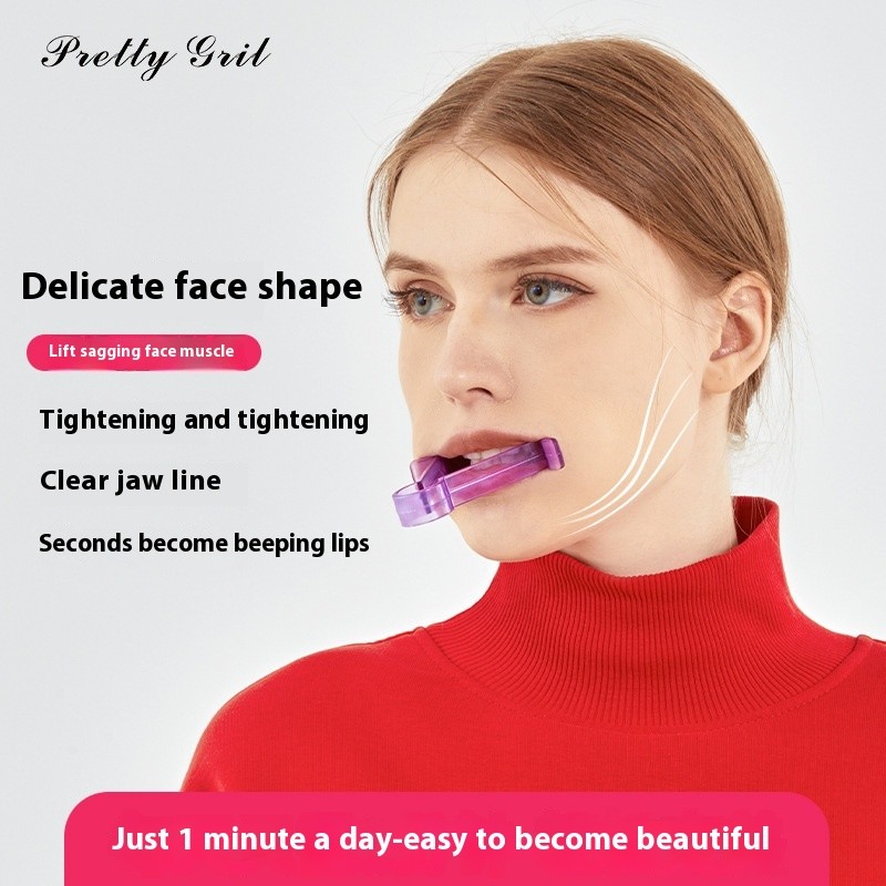 Treinador De Mandíbula E Exercitador Muscular Facial Para Mulheres ...