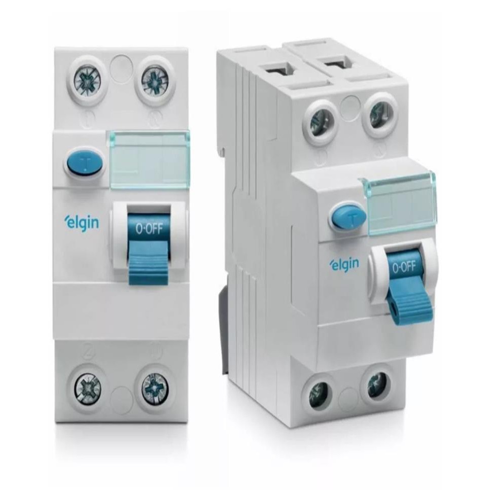 Interruptor Diferencial Bipolar Idr Dr 63a 30ma Elgin | Shopee Brasil