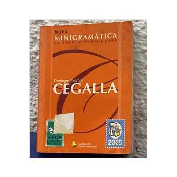 Nova Minigramática Da Língua Portuguesa de Domingos Paschoal Cegalla ...