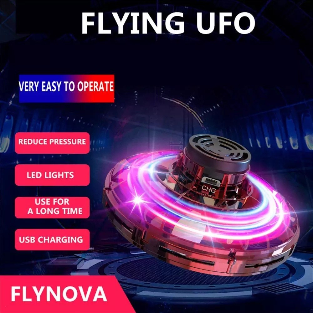Flynova Flying Spinner Boomerang Magic Mini Brinquedos Mágicos De Drone Ovni 2023 Novo Estilo ...