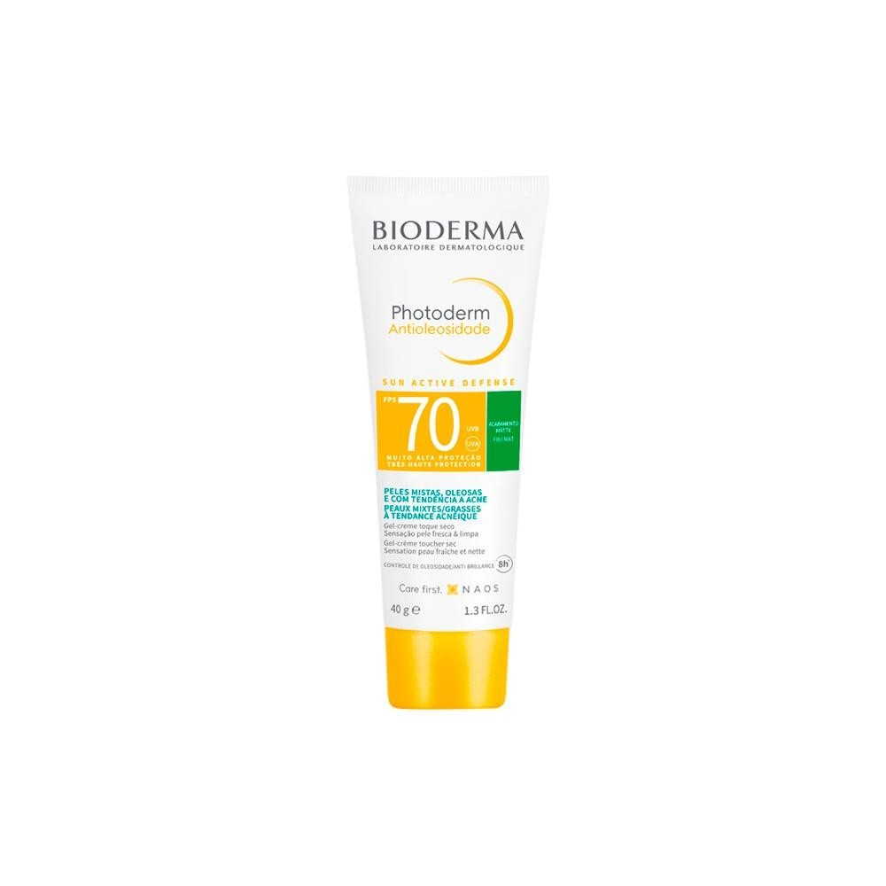 Protetor Solar Facial Bioderma Photoderm Antioleosidade FPS 70 40 g | Shopee Brasil