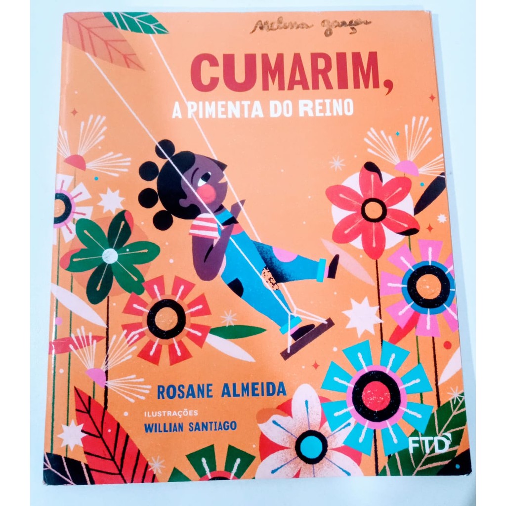 Cumarim, A Pimenta Do Reino de Rosane Almeida - William Santiago ilustrador | Shopee Brasil