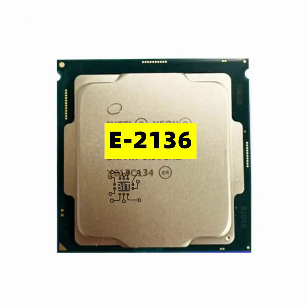 Xeon E-2136 E2136 3.3 GHz 12MB 80W 6 Core 12 Thread LGA1151 Para ...