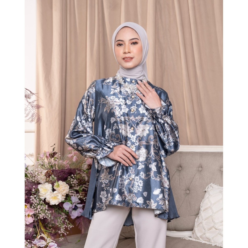 Diana Restu-Blusa Malika Esmeralda | Motivo Da Feminina | Shopee Brasil