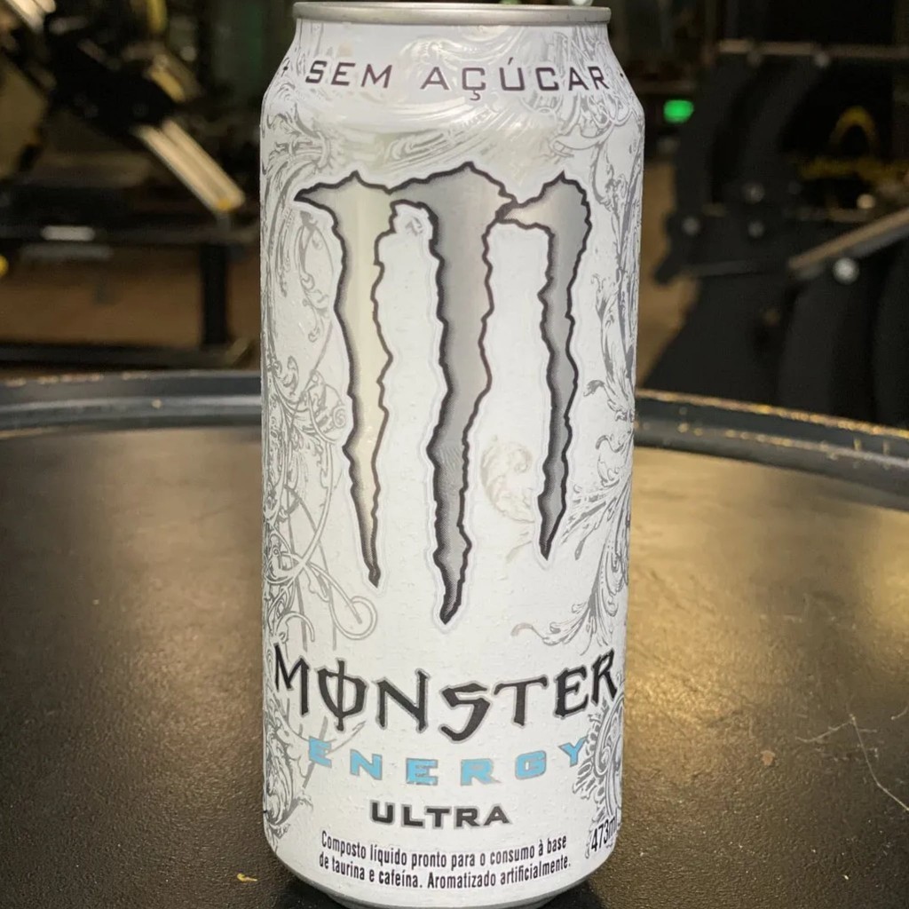 Kit c/12un Energético Monster Energy Ultra Branco Zero Açúcar Zero ...