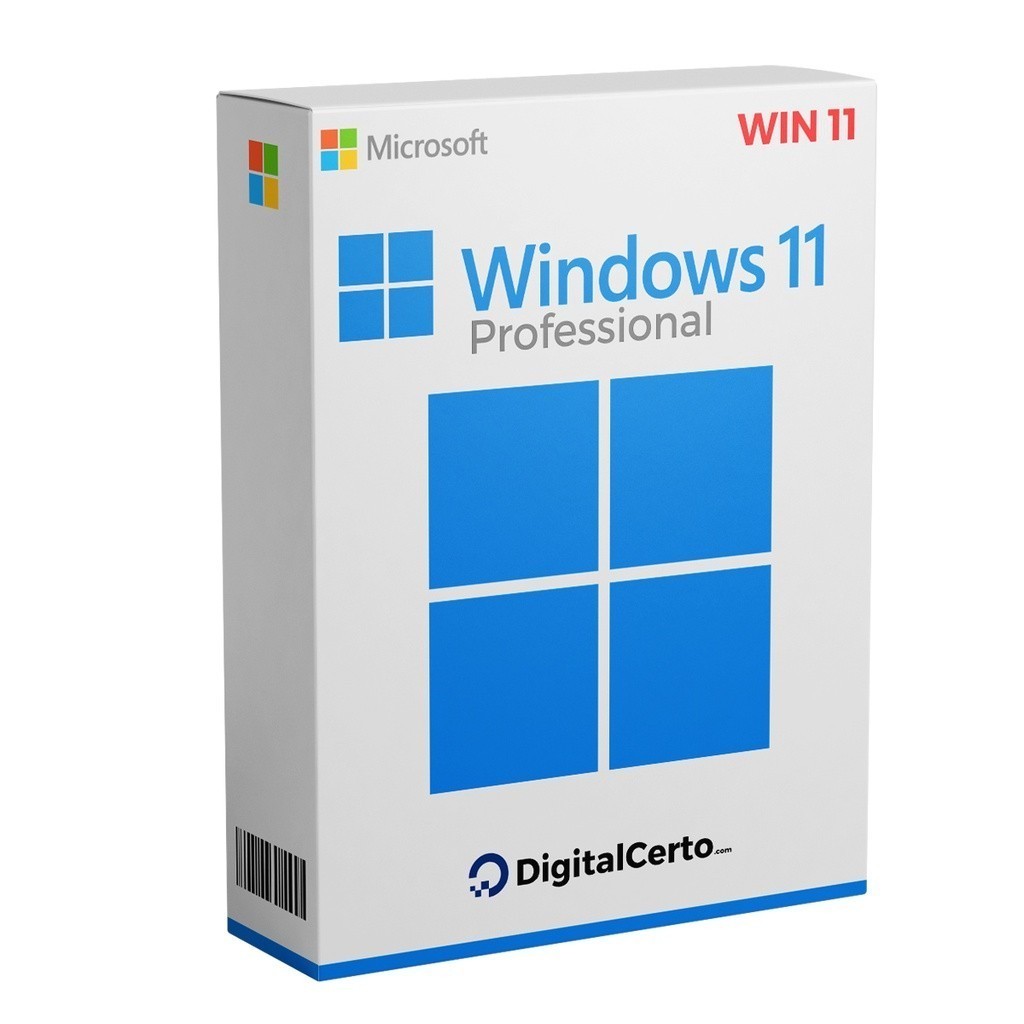 Windows 11 Pro Chave 25 Dígitos - Original - Com Nota Fiscal - Envio ...