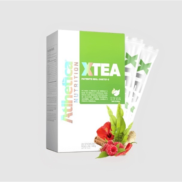 X-Tea Ervas e Especiarias 20 Sticks de 7g cada - Atlhetica | Shopee Brasil