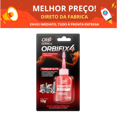 Trava Rosca Porca Parafuso Prisioneiro Orbifix 4 Alto Torque | Shopee ...