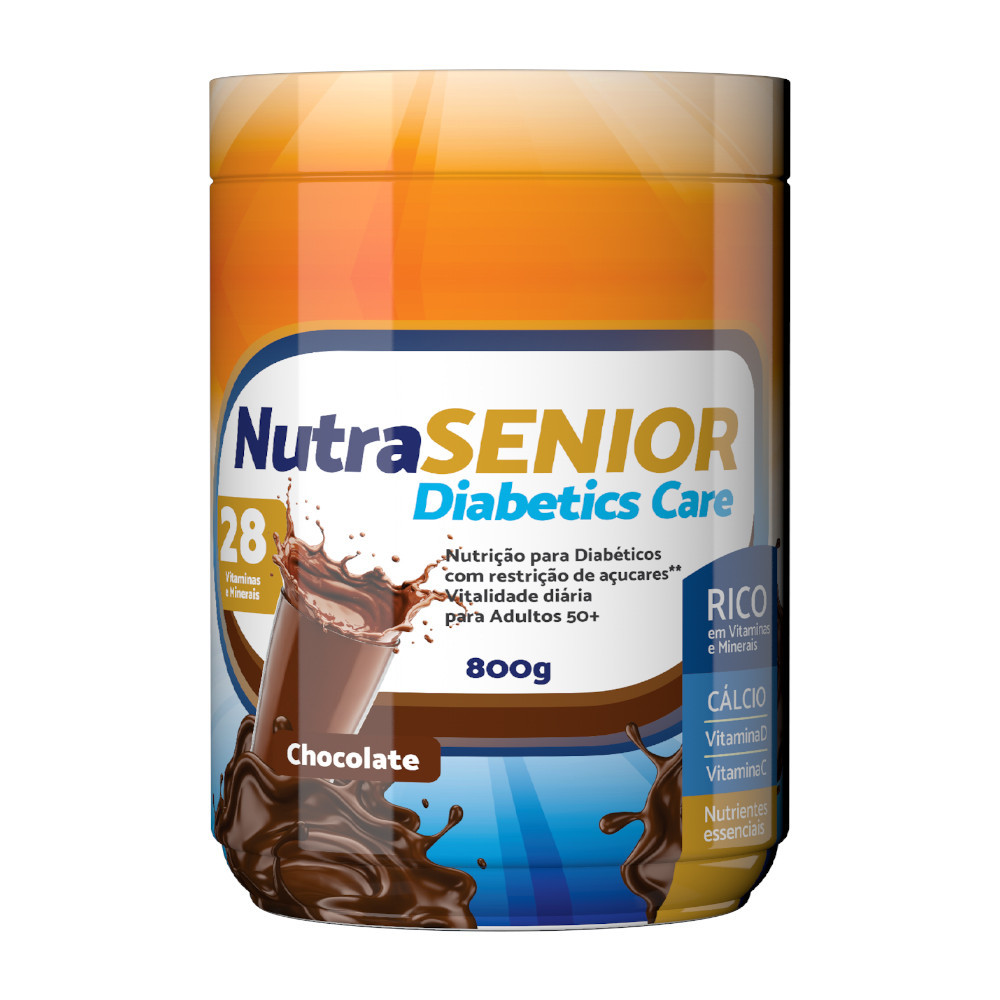Nutra Senior 50+ Diabetics Care 800g - Complemento Alimentar 28 ...