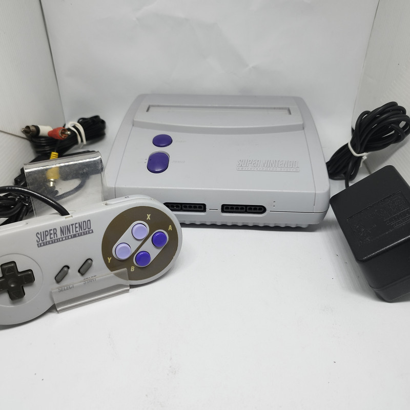 SUPER NINTENDO BABY SNS-101 saída AV | Shopee Brasil