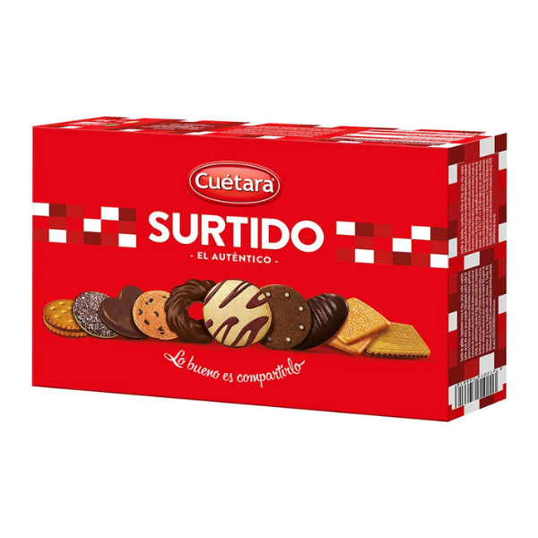 Biscoito Doces Surtido Cuétara El Auténtico 210g | Shopee Brasil