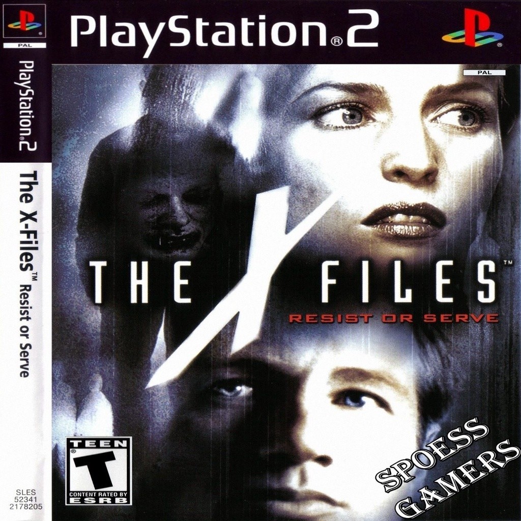 Ps 2 The X Files, Resist Or Serve Patch De Ps2 Terror | Shopee Brasil
