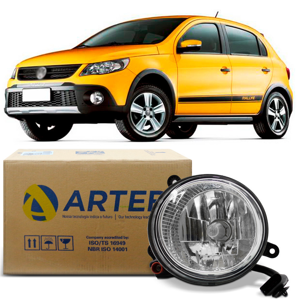Farol de Milha Gol Rallye Saveiro Cross G5 G6 Crossfox Spacecross 2009 ...
