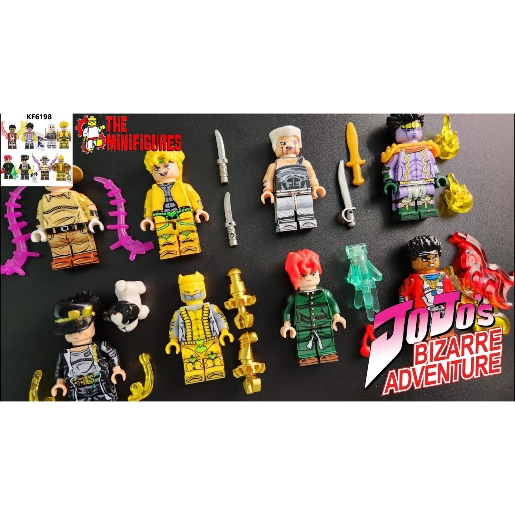 Lego Jojo's Bizarre Adventura - Action Figure - Figura de Ação ...